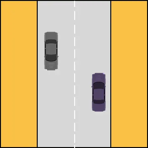 Croiser & dépasser - Le Permis Belge